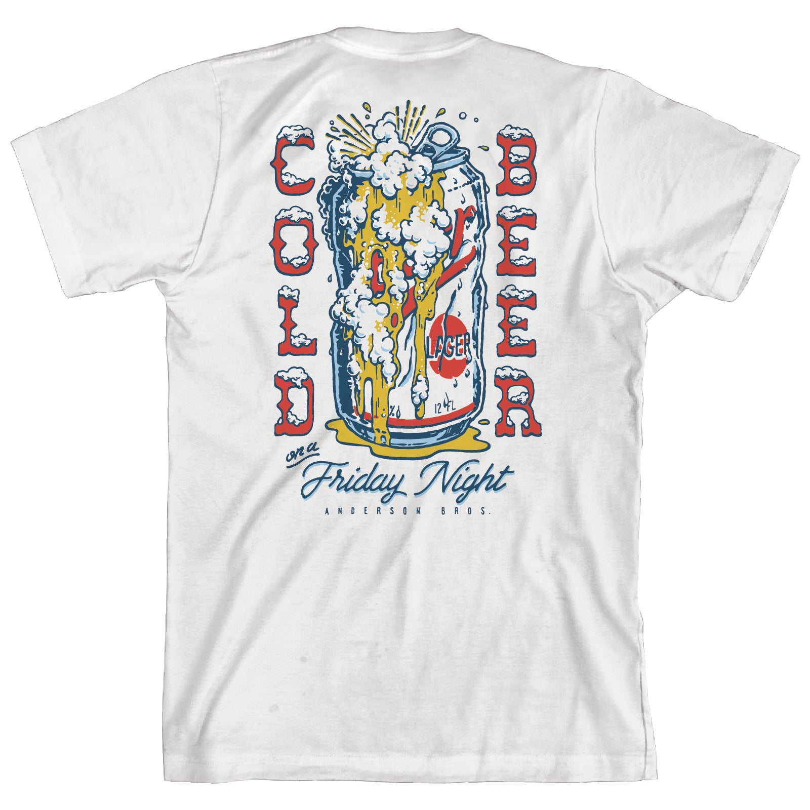 Cold Beer Tee – Anderson Bros. Design & Supply